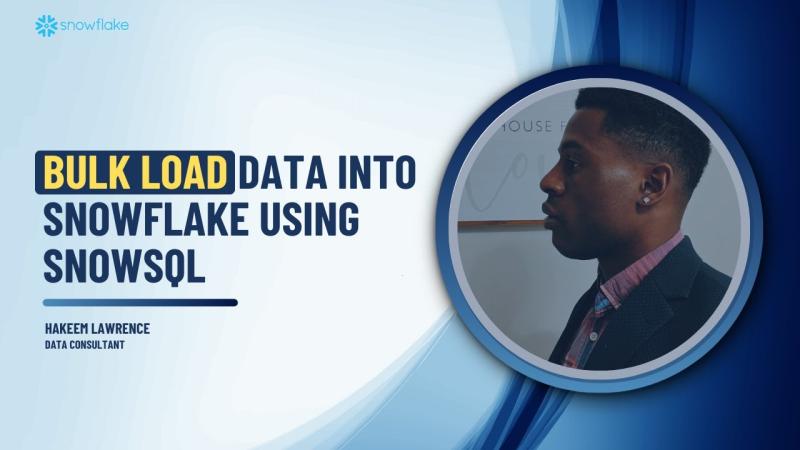 Hakeem Lawrence on LinkedIn: Bulk load local files into Snowflake Hakeem Lawrence on LinkedIn: Bulk load local files into Snowflake