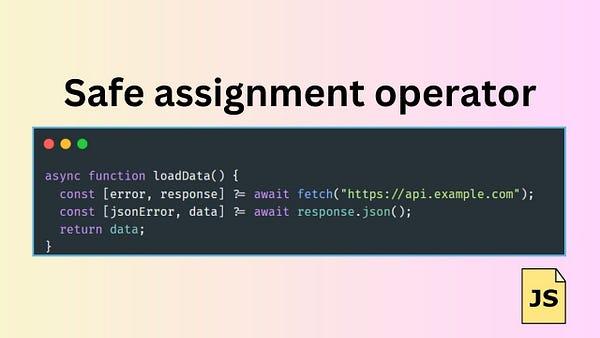 Mairaj Khan on LinkedIn: Simplifying Error Handling: ECMAScript Safe ... Mairaj Khan on LinkedIn: Simplifying Error Handling: ECMAScript Safe ...