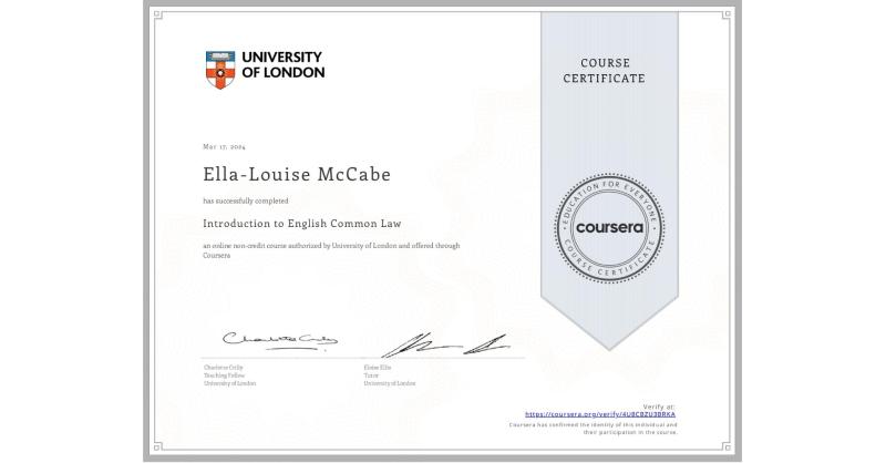 Ella-Louise McCabe on LinkedIn: Completion Certificate for Introduction ... Ella-Louise McCabe on LinkedIn: Completion Certificate for Introduction ...