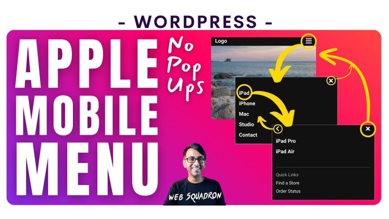 Build an Apple Mobile Menu for your WordPress Website - Elementor ... Build an Apple Mobile Menu for your WordPress Website - Elementor ...