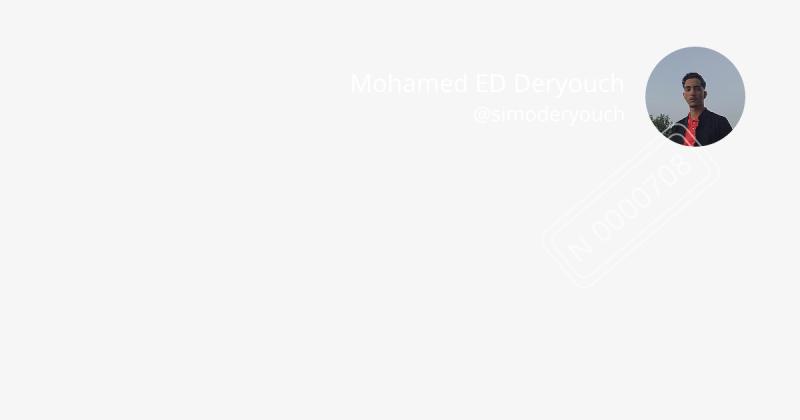 Mohamed Ed Deryouch on LinkedIn: Mohamed ED Deryouch's BlaBlaConf Ticket Mohamed Ed Deryouch on LinkedIn: Mohamed ED Deryouch's BlaBlaConf Ticket