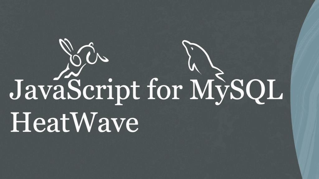 Bálint Pápai on LinkedIn: Introducing JavaScript support in MySQL Bálint Pápai on LinkedIn: Introducing JavaScript support in MySQL