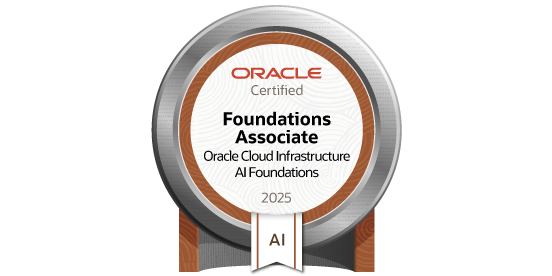 Oracle Cloud Infrastructure 2025 Certified AI Foundations Associate ... Oracle Cloud Infrastructure 2025 Certified AI Foundations Associate ...