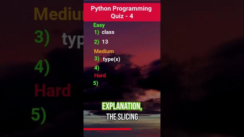 Kanthi Kiran Sirra on LinkedIn: Python Programming Quiz 4 # ... Kanthi Kiran Sirra on LinkedIn: Python Programming Quiz 4 # ...