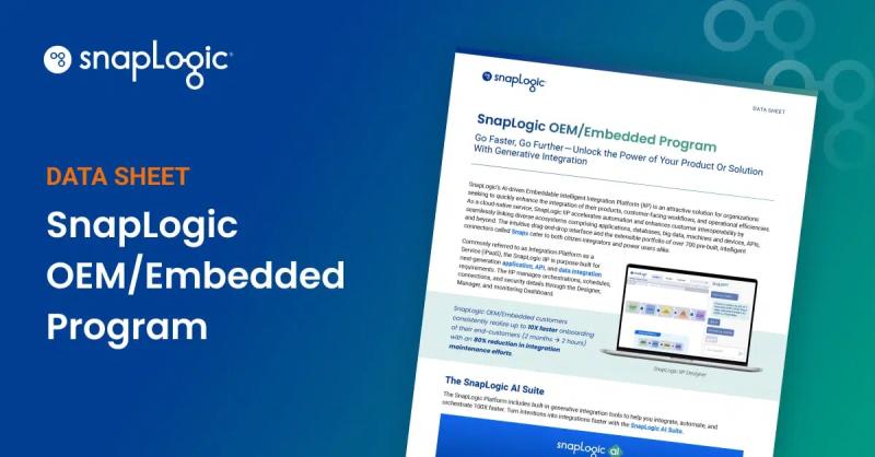 SnapLogic wins Gartner MQ for iPaaS | Roger Coles posted on the topic ... SnapLogic wins Gartner MQ for iPaaS | Roger Coles posted on the topic ...