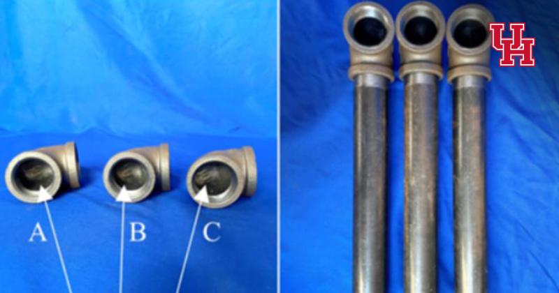 Researchers develop percussion method for pipeline elbow erosion ... Researchers develop percussion method for pipeline elbow erosion ...