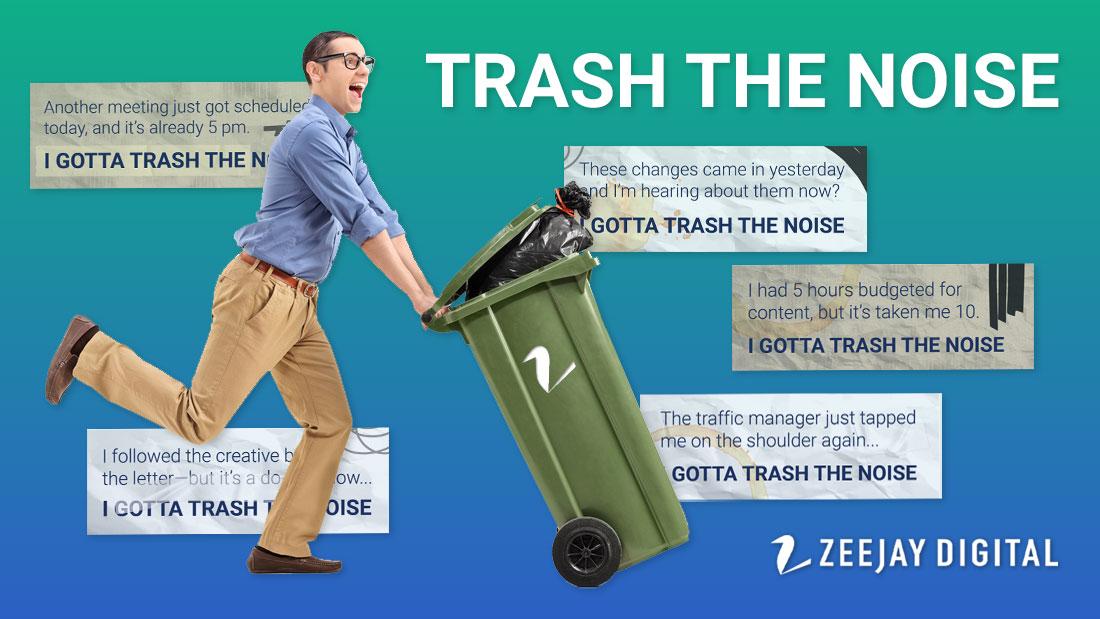 Zee Jay Digital + MERGE on LinkedIn: Trash the Noise - Zeejay Digital Zee Jay Digital + MERGE on LinkedIn: Trash the Noise - Zeejay Digital