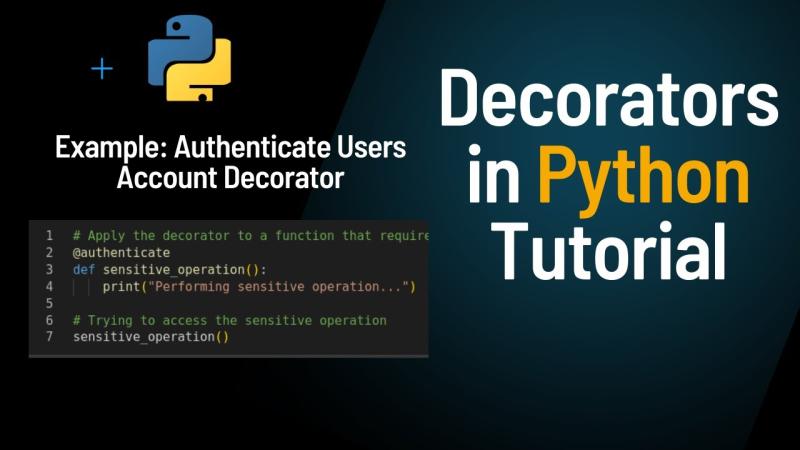 Epython Lab on LinkedIn: Decorators in Python Tutorial Epython Lab on LinkedIn: Decorators in Python Tutorial