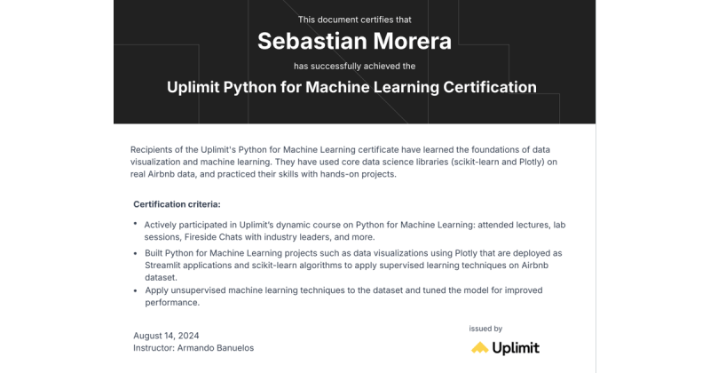 Sebastian Morera on LinkedIn: Python for Machine Learning 2024 ... Sebastian Morera on LinkedIn: Python for Machine Learning 2024 ...