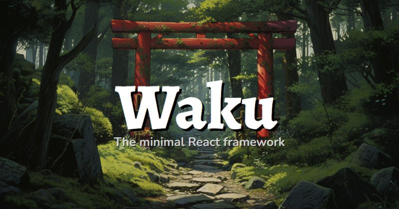 Stefano Fago on LinkedIn: Waku, the minimal React framework Stefano Fago on LinkedIn: Waku, the minimal React framework