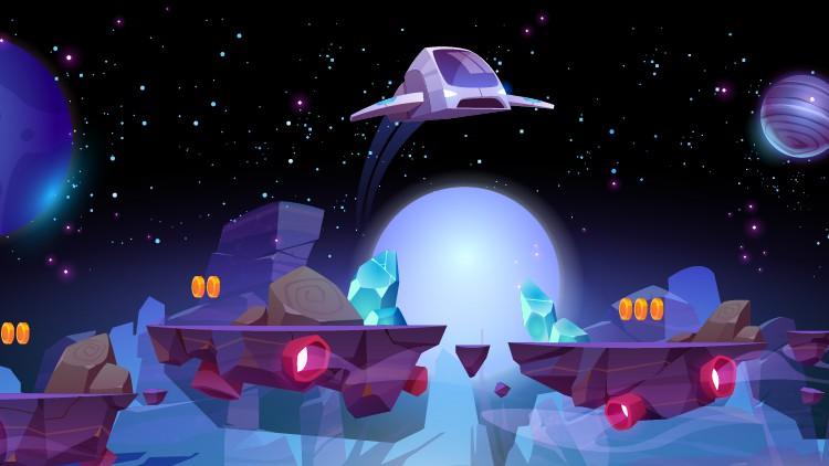 Asteroids with Python PyGame | Free Online Courses Asteroids with Python PyGame | Free Online Courses