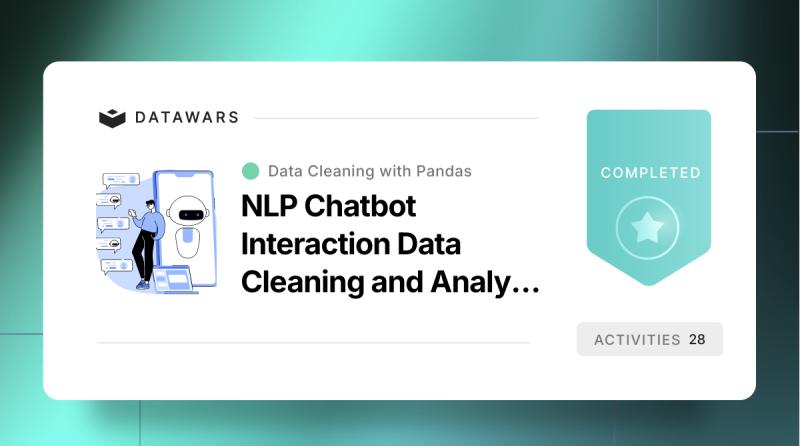 Maksym Perenchuk on LinkedIn: NLP Chatbot Interaction Data Cleaning and ... Maksym Perenchuk on LinkedIn: NLP Chatbot Interaction Data Cleaning and ...