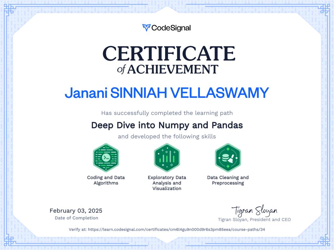 Janani SINNIAH VELLASWAMY on LinkedIn: Path certificate for Deep Dive ... Janani SINNIAH VELLASWAMY on LinkedIn: Path certificate for Deep Dive ...