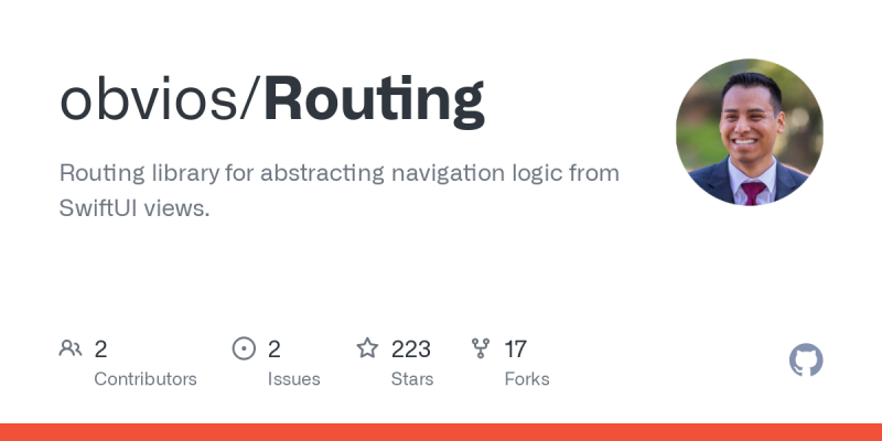 GitHub - obvios/Routing: Routing library for abstracting navigation ... GitHub - obvios/Routing: Routing library for abstracting navigation ...