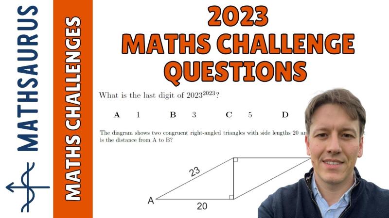 Kevin Olding on LinkedIn: 2023 Maths Challenge Questions! Kevin Olding on LinkedIn: 2023 Maths Challenge Questions!