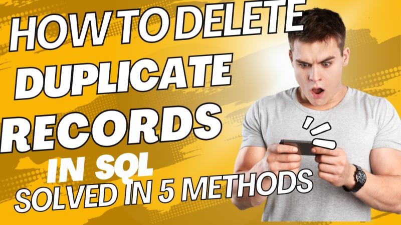 Muthu Vrn on LinkedIn: How to delete Duplicate Records Solved in 5 ... Muthu Vrn on LinkedIn: How to delete Duplicate Records Solved in 5 ...