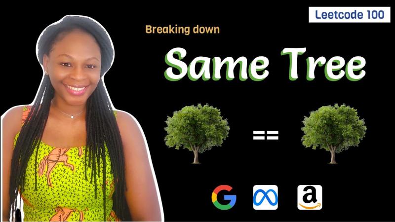 Joy Osayi on LinkedIn: Same Tree - Leetcode 100 - JavaScript Joy Osayi on LinkedIn: Same Tree - Leetcode 100 - JavaScript