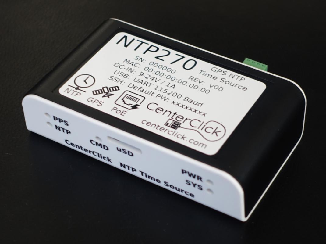 Blain Smith on LinkedIn: CenterClick NTP200 Series GPS Based NTP Server ... Blain Smith on LinkedIn: CenterClick NTP200 Series GPS Based NTP Server ...