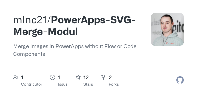 Michael Megel on LinkedIn: GitHub - mlnc21/PowerApps-SVG-Merge-Modul ... Michael Megel on LinkedIn: GitHub - mlnc21/PowerApps-SVG-Merge-Modul ...