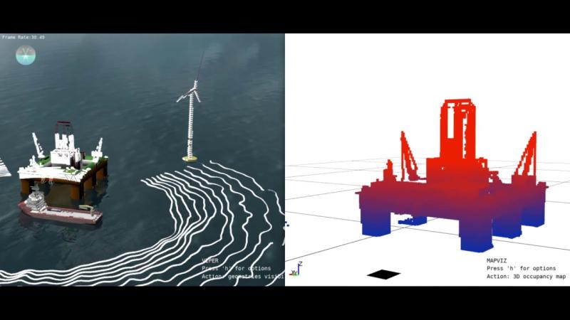Lidar Simulation & Real-time 3D Mapping In Offshore Scene | Bryan PENIN Lidar Simulation & Real-time 3D Mapping In Offshore Scene | Bryan PENIN