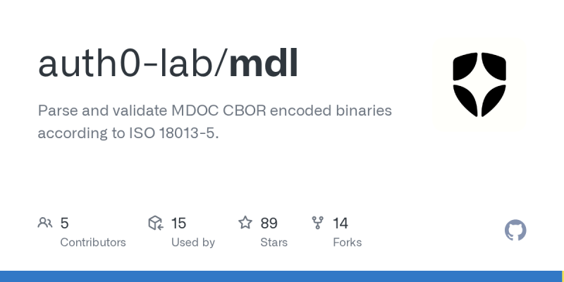 Andy Barlow on LinkedIn: GitHub - auth0-lab/mdl: Parse and validate ... Andy Barlow on LinkedIn: GitHub - auth0-lab/mdl: Parse and validate ...