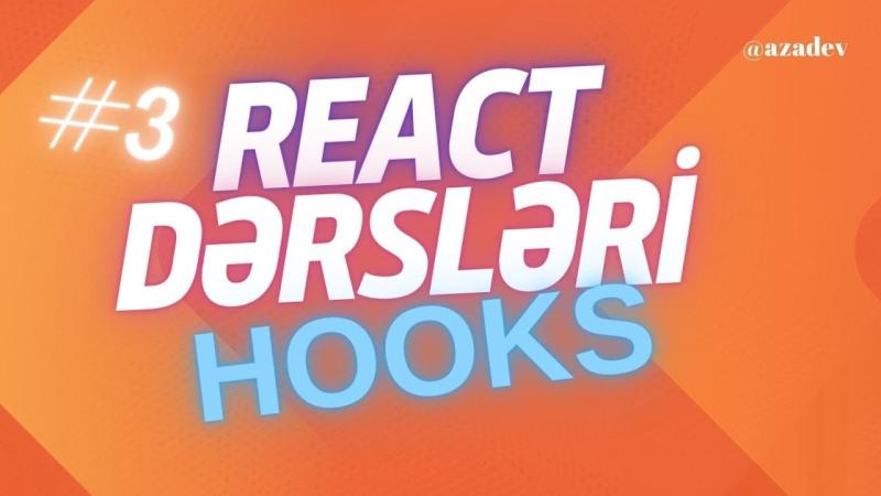 Azad Mirheydarzada LinkedIn‘de: Sıfırdan React - HOOOKKS! Azad Mirheydarzada LinkedIn‘de: Sıfırdan React - HOOOKKS!