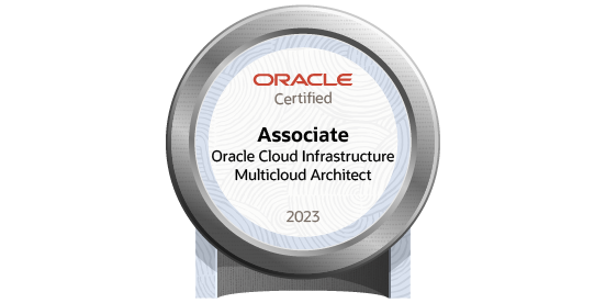 Oracle Cloud Infrastructure 2023 Multicloud Architect Certified ... Oracle Cloud Infrastructure 2023 Multicloud Architect Certified ...