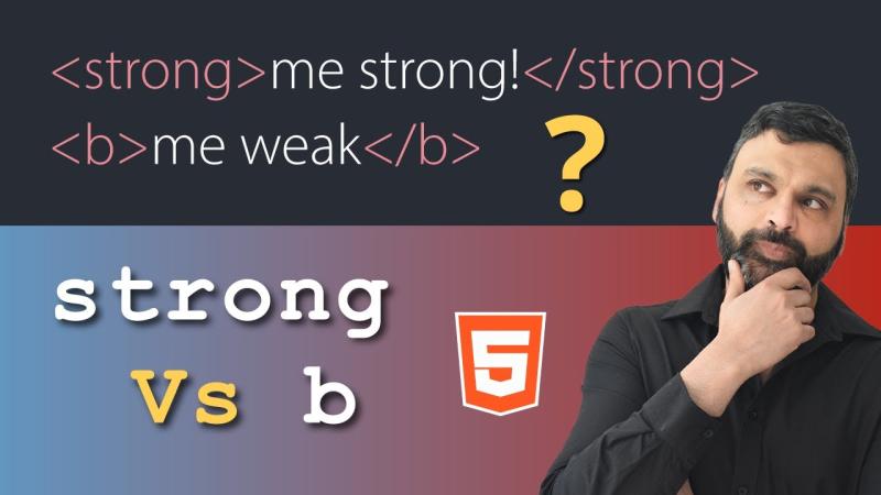 Afzal Kaduji on LinkedIn: Strong tag vs Bold tag - HTML tutorial Afzal Kaduji on LinkedIn: Strong tag vs Bold tag - HTML tutorial