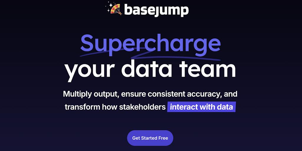 Andreas Martinson on LinkedIn: Basejump AI - The AI Data Analytics ... Andreas Martinson on LinkedIn: Basejump AI - The AI Data Analytics ...