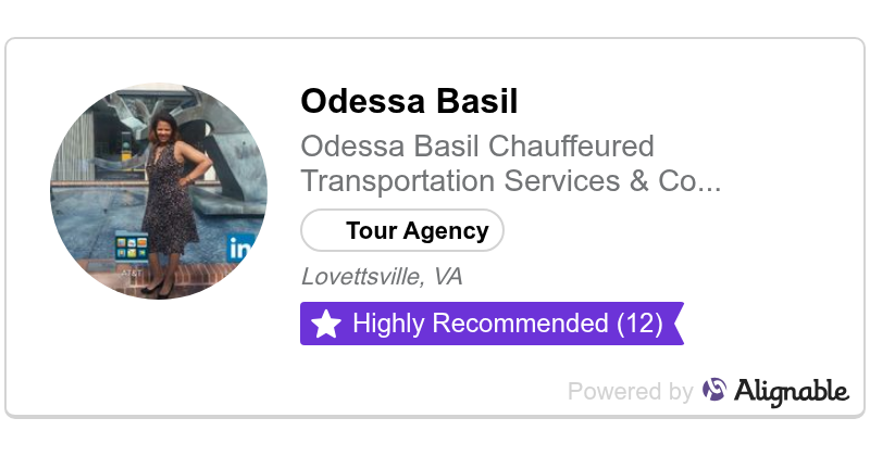 Odessa Daniels-Basil on LinkedIn: Odessa Basil Chauffeured ... Odessa Daniels-Basil on LinkedIn: Odessa Basil Chauffeured ...