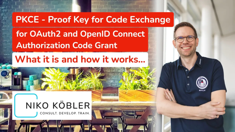 Niko Köbler on LinkedIn: Understanding PKCE in OAuth 2.0: What, Why ... Niko Köbler on LinkedIn: Understanding PKCE in OAuth 2.0: What, Why ...