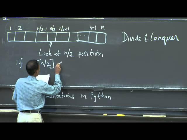 Lecture 1: Algorithmic Thinking, Peak Finding | Lucas Furini Lecture 1: Algorithmic Thinking, Peak Finding | Lucas Furini