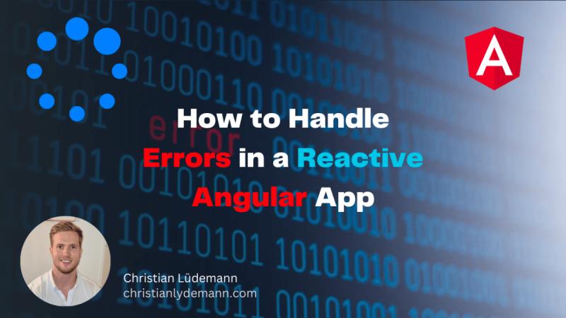 Gergely Szerovay on LinkedIn: How to Handle Errors in a Reactive ... Gergely Szerovay on LinkedIn: How to Handle Errors in a Reactive ...