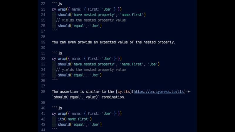 Chai Nested Property Assertion In Cypress | Gleb Bahmutov Chai Nested Property Assertion In Cypress | Gleb Bahmutov