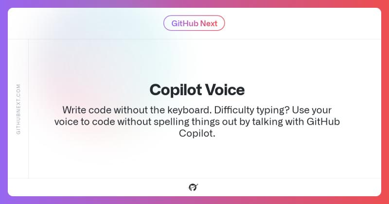 Mehdi Ben Hariz on LinkedIn: GitHub Next | Copilot Voice Mehdi Ben Hariz on LinkedIn: GitHub Next | Copilot Voice