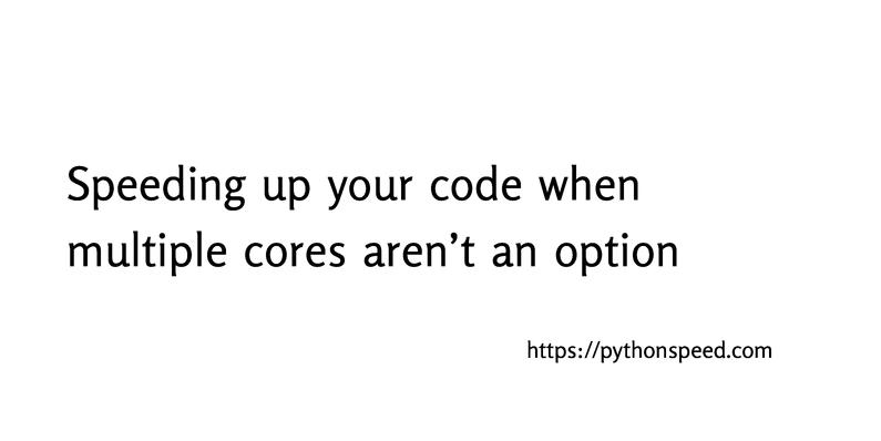 Lubo Karadashkov on LinkedIn: Speeding up your code when multiple cores ... Lubo Karadashkov on LinkedIn: Speeding up your code when multiple cores ...