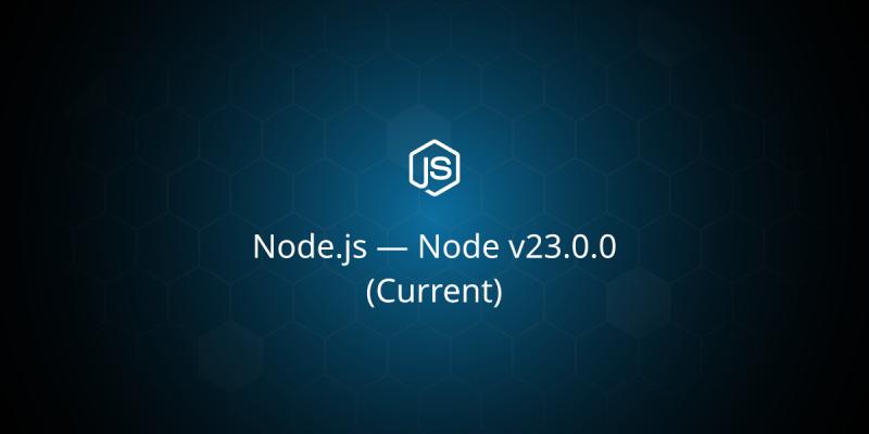Daniel Röhers Moura on LinkedIn: Node.js — Node v23.0.0 (Current) Daniel Röhers Moura on LinkedIn: Node.js — Node v23.0.0 (Current)