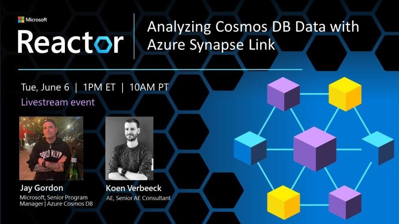 Koen Verbeeck on LinkedIn: Analyzing Azure Cosmos DB Data with Azure ... Koen Verbeeck on LinkedIn: Analyzing Azure Cosmos DB Data with Azure ...