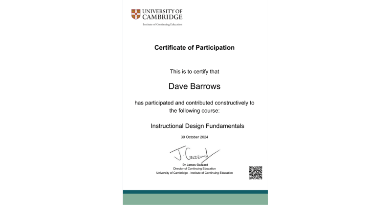 David Barrows on LinkedIn: Instructional Design Fundamentals • Dave ... David Barrows on LinkedIn: Instructional Design Fundamentals • Dave ...