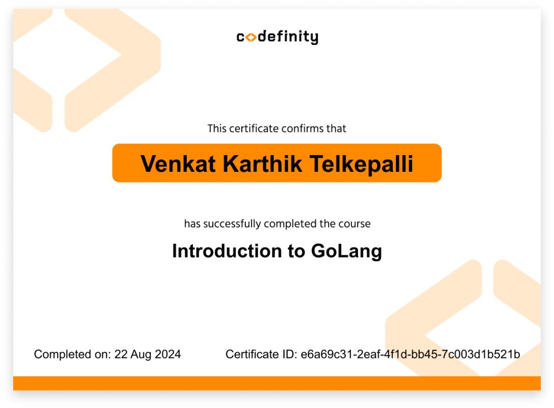 Venkat Karthik Telkepalli on LinkedIn: Digital Certificate Venkat Karthik Telkepalli on LinkedIn: Digital Certificate