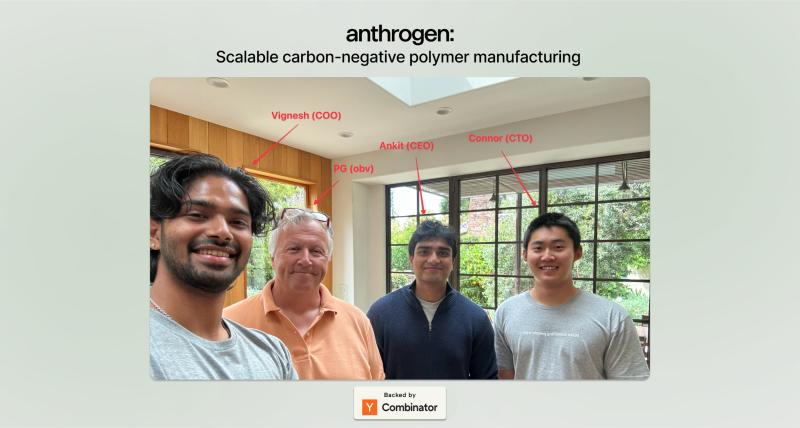 Ankit Singhal on LinkedIn: Launch YC: Anthrogen đź§Ş Scalable, carbon ... Ankit Singhal on LinkedIn: Launch YC: Anthrogen đź§Ş Scalable, carbon ...