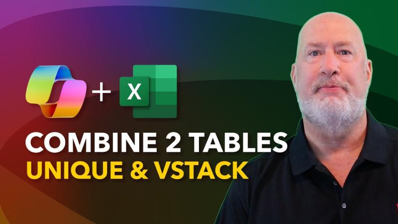 Combining Tables with Copilot (only UNIQUE values) | Chris Menard Combining Tables with Copilot (only UNIQUE values) | Chris Menard