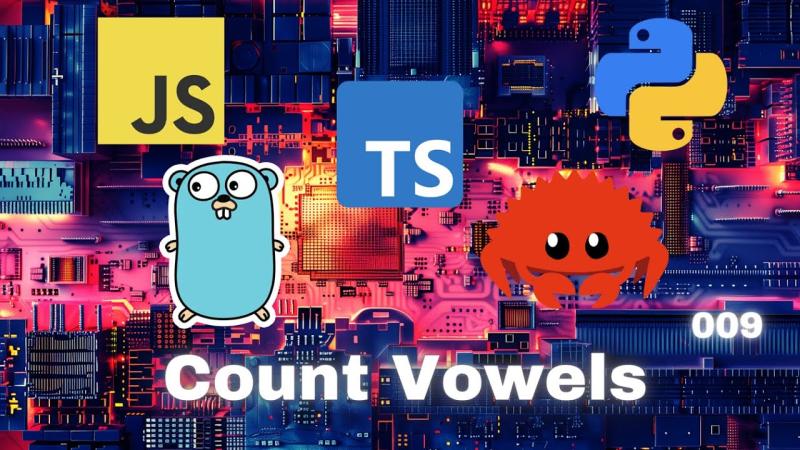 003 Count Vowels - JavaScript, Typescript, Python, Go & Rust | Muslim ... 003 Count Vowels - JavaScript, Typescript, Python, Go & Rust | Muslim ...