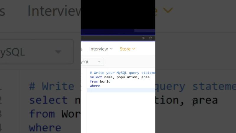 Sanjoli Vashisth on LinkedIn: Easy SQL Query for LeetCode Big Countries ... Sanjoli Vashisth on LinkedIn: Easy SQL Query for LeetCode Big Countries ...