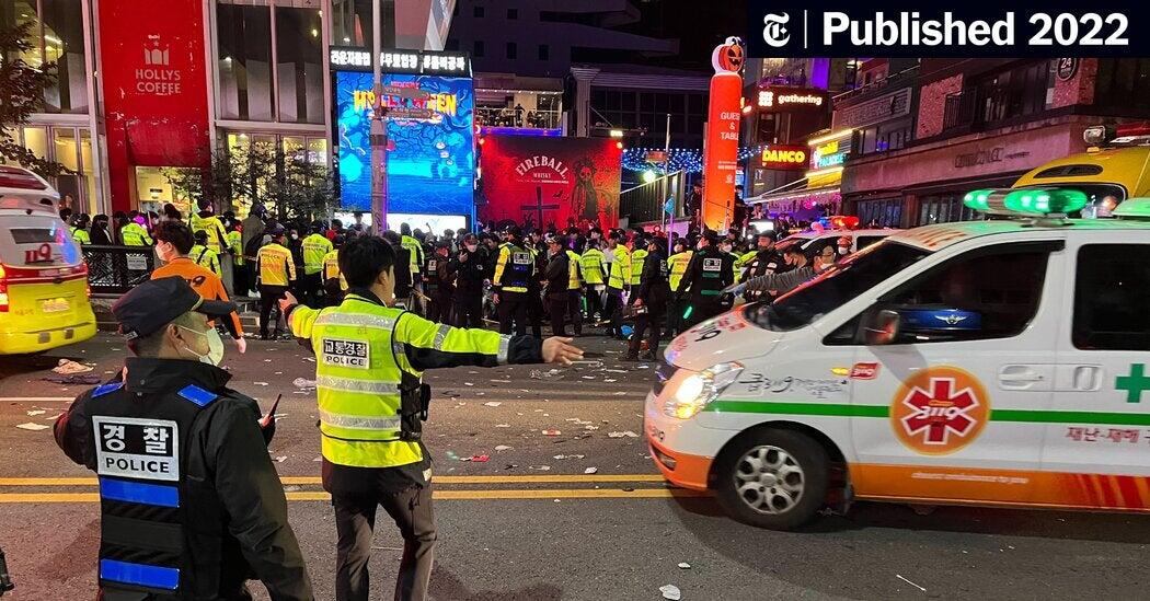 Johnny Carbajal on LinkedIn: South Korea Crowd Surge: At Least 151 ... Johnny Carbajal on LinkedIn: South Korea Crowd Surge: At Least 151 ...