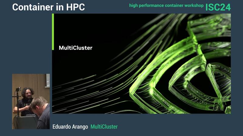 Christian Kniep on LinkedIn: HPCW24: Eduardo Arango - Multi Cluster Christian Kniep on LinkedIn: HPCW24: Eduardo Arango - Multi Cluster