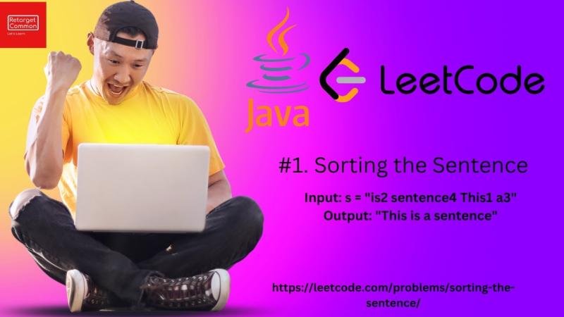 Amod Mahajan på LinkedIn: #1. LeetCode | Sorting the Sentence | Java 11 ... Amod Mahajan på LinkedIn: #1. LeetCode | Sorting the Sentence | Java 11 ...