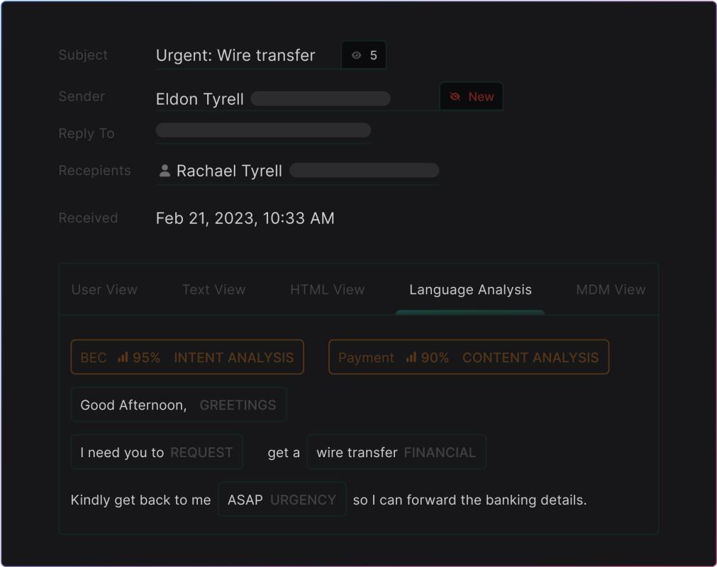 Bobby Filar on LinkedIn: Unmasking BEC attacks using Natural Language ... Bobby Filar on LinkedIn: Unmasking BEC attacks using Natural Language ...