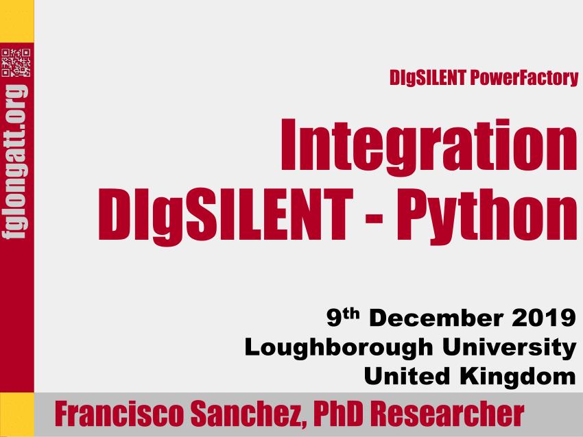 Francisco Gonzalez-Longatt on LinkedIn: (PDF) Integration DIgSILENT ... Francisco Gonzalez-Longatt on LinkedIn: (PDF) Integration DIgSILENT ...