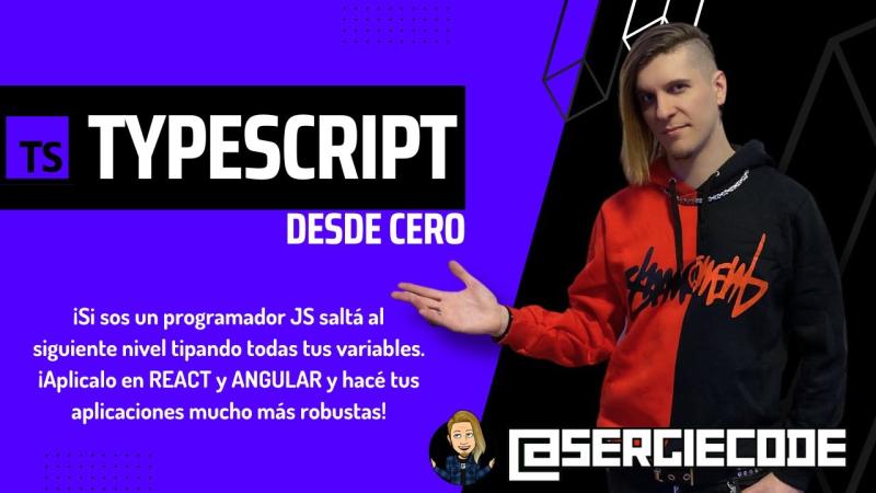 Sergie Code🧑🏼💻 en LinkedIn: TYPESCRIPT desde cero | Curso tutorial ... Sergie Code🧑🏼💻 en LinkedIn: TYPESCRIPT desde cero | Curso tutorial ...